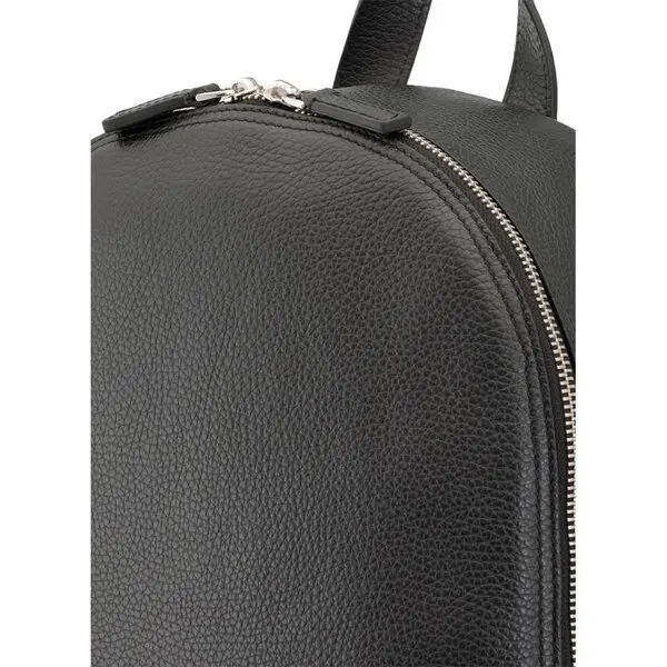 Orciani Backpack In Leather - Black