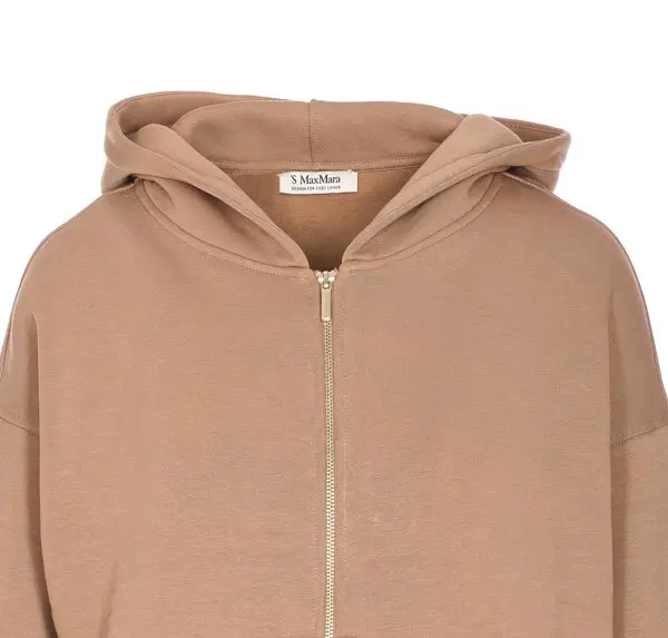 Max Mara Julia Zip-up Long-sleeved Hoodie