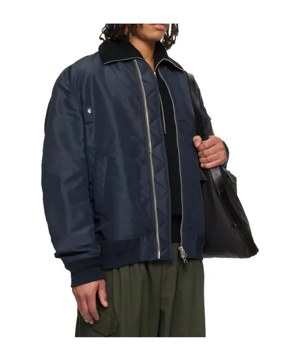 Sacai Zip-up Bomber Jacket