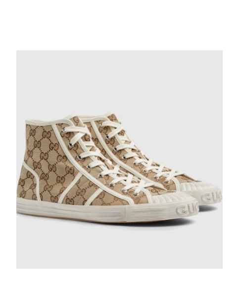 Gucci Gg Canvas High-top Sneakers - Multicolor