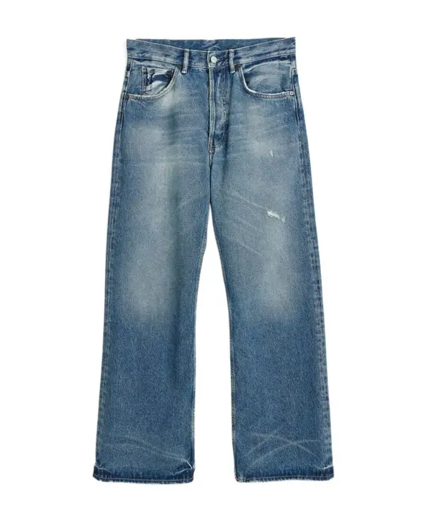Acne Studios 2021m Straight-leg Loose-fit Jeans - Blue