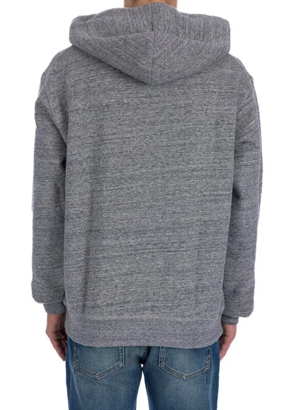 Dsquared2 University Logo Printed Drawstring Hoodie