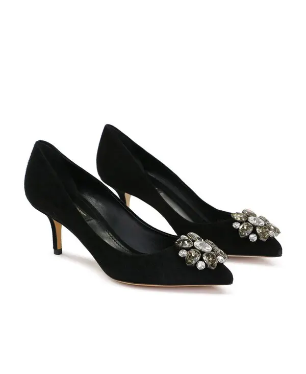 Dolce & Gabbana Embellished High Heel Pumps - Black