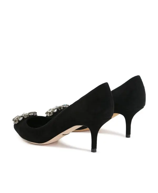 Dolce & Gabbana Embellished High Heel Pumps - Black