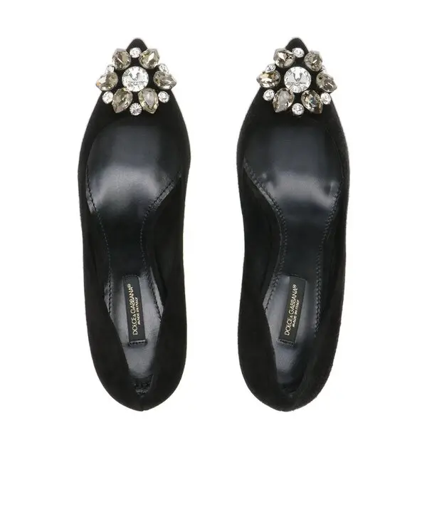 Dolce & Gabbana Embellished High Heel Pumps - Black