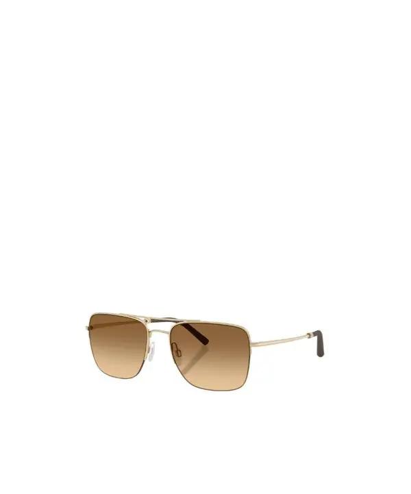 Oliver Spencer R-2 Square Frame Sunglasses - Brown