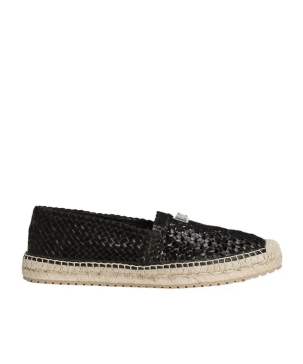 Dolce & Gabbana Logo Plaque Espadrilles