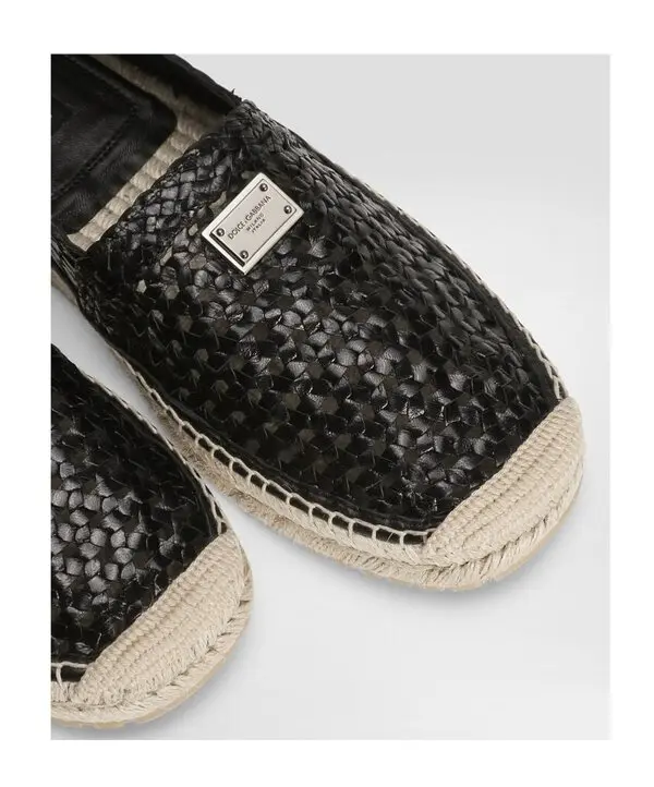 Dolce & Gabbana Logo Plaque Espadrilles