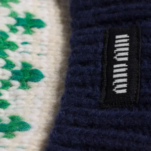 Miu Miu Logo Beanie - Black