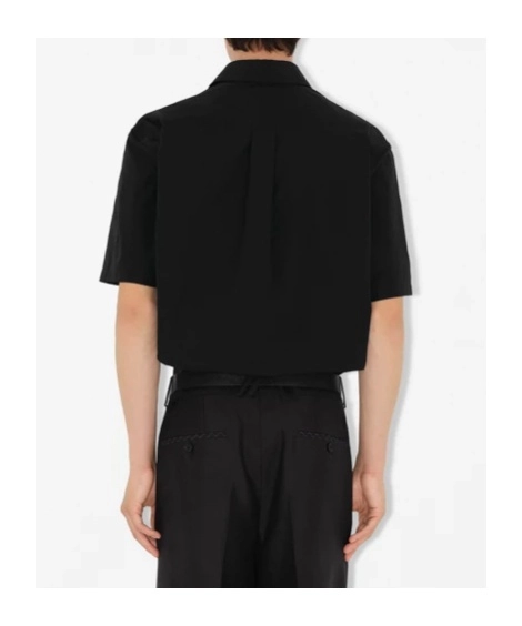 Burberry Ekd Cotton Shirt - Black
