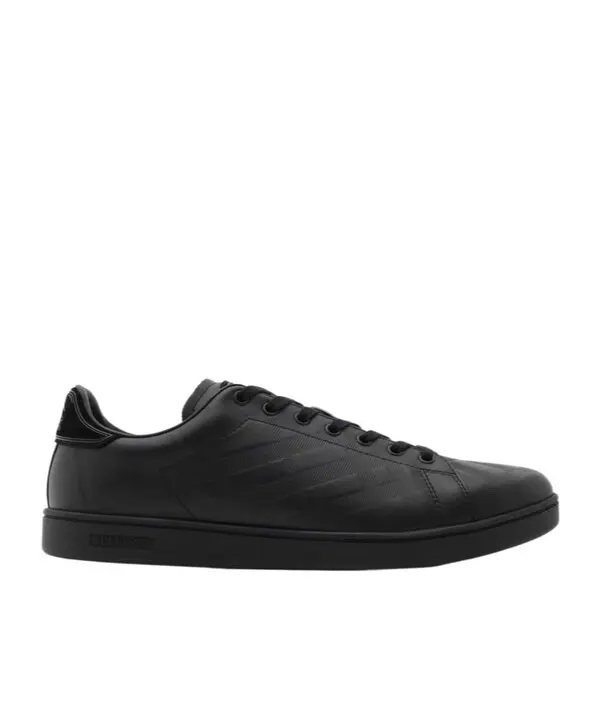 Burberry Embossed Check Set Sneakers - Black