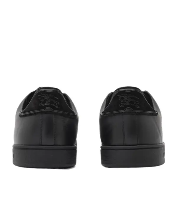 Burberry Embossed Check Set Sneakers - Black