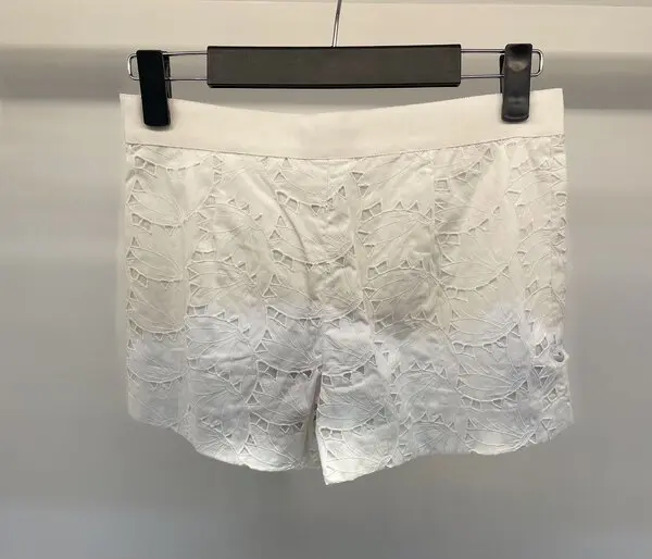 Max Mara Embroidered Wide-leg Shorts