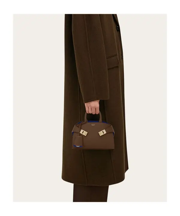 FERRAGAMO Mini Hug Top Handle Bag