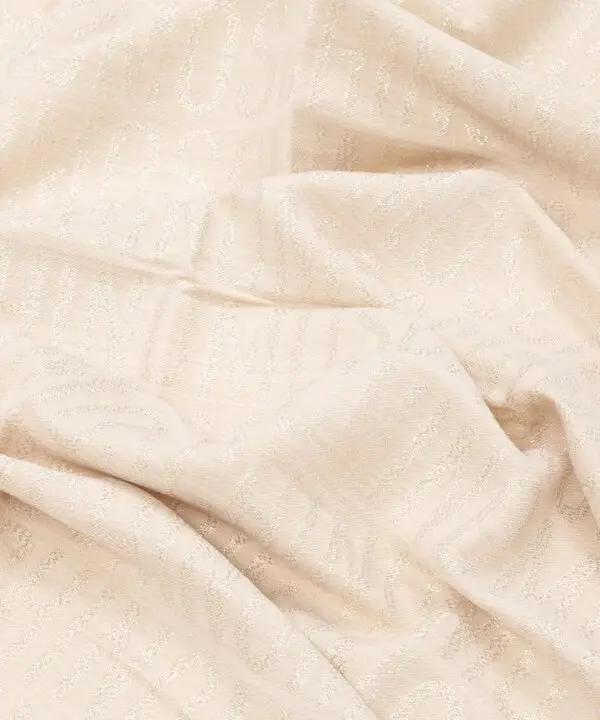 Moschino Logo Edge-edged Scarf
