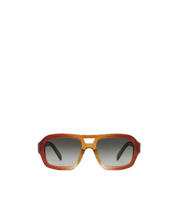 Celine Acetate 62 Sunglasses - Gray