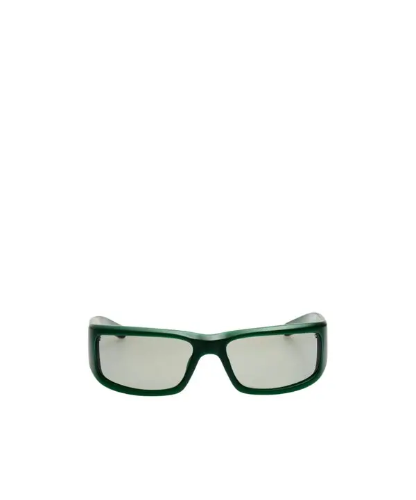 Jacquemus Full-frame Tinted Lens Sunglasses - Matte Green