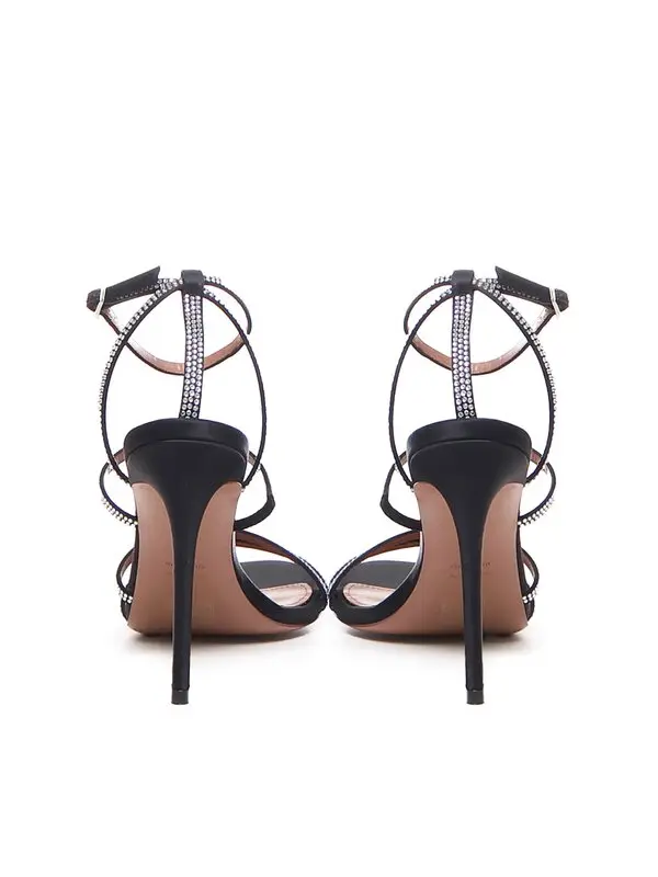 GIULIANO GALIANO Embellished Stiletto Sandals