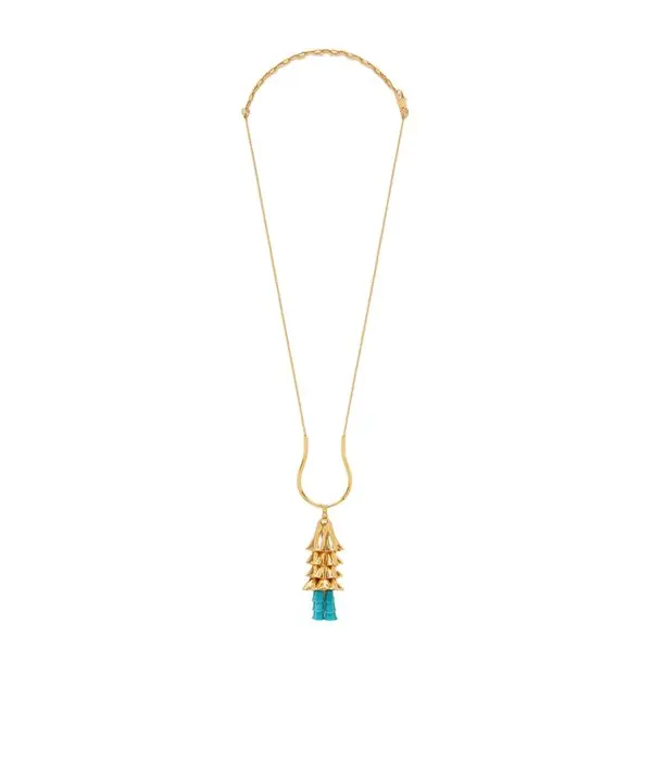 PATOU Pendant Necklace - Yellow