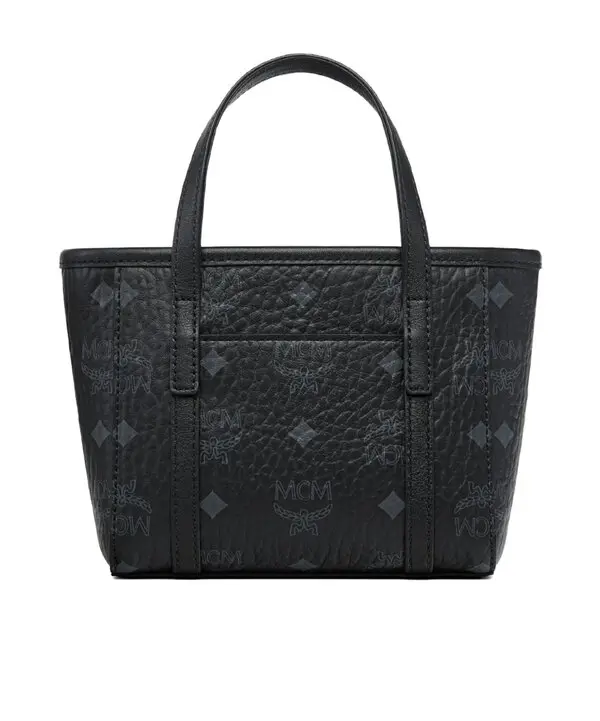Mcm Toni Visetos Mini Shopper - Black