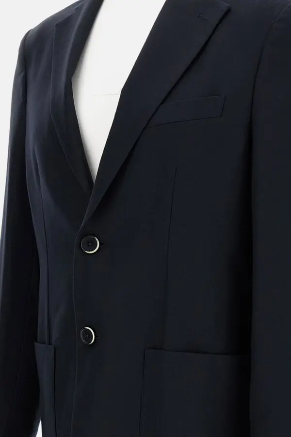 Barena Venezia Single-breasted Blazer - Black