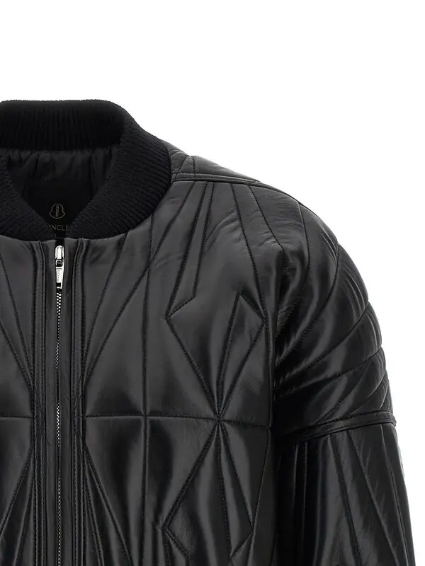 Moncler Quilted Bomber Jacket