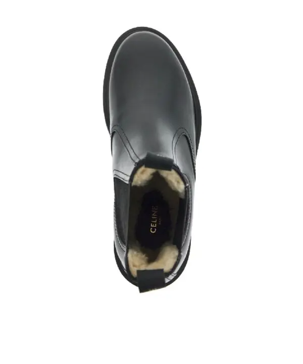 Celine Margaret Round Toe Chelsea Boots
