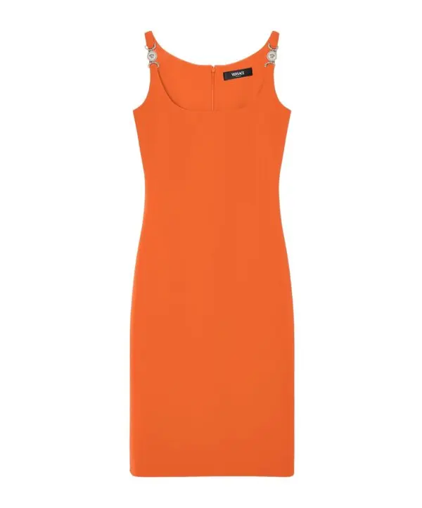 Versace Cady Sleeveless Midi Dress