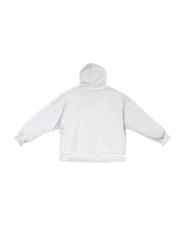 Balenciaga Graphic Printed Long Sleeve Hoodie
