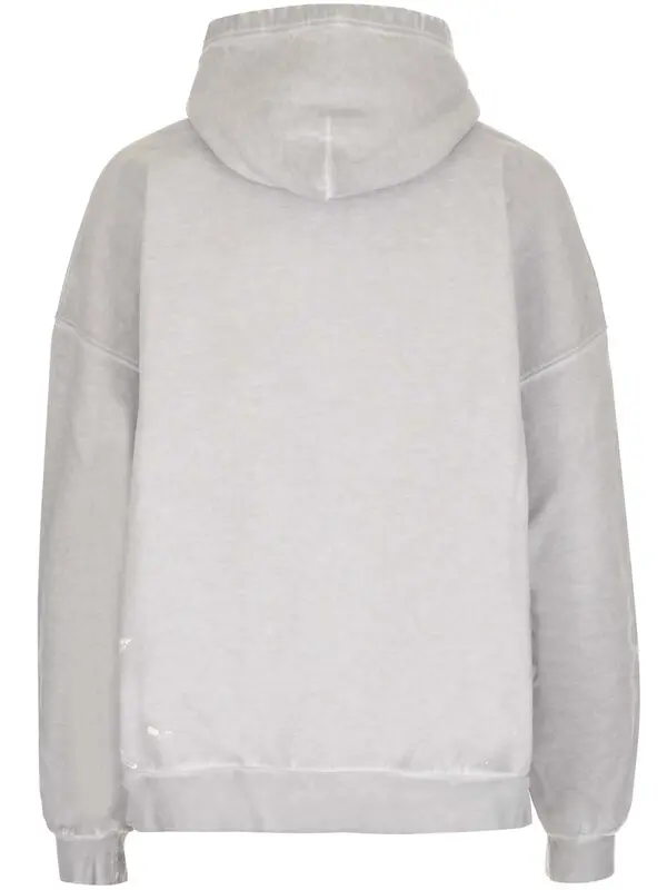 Balenciaga Graphic Printed Long Sleeve Hoodie