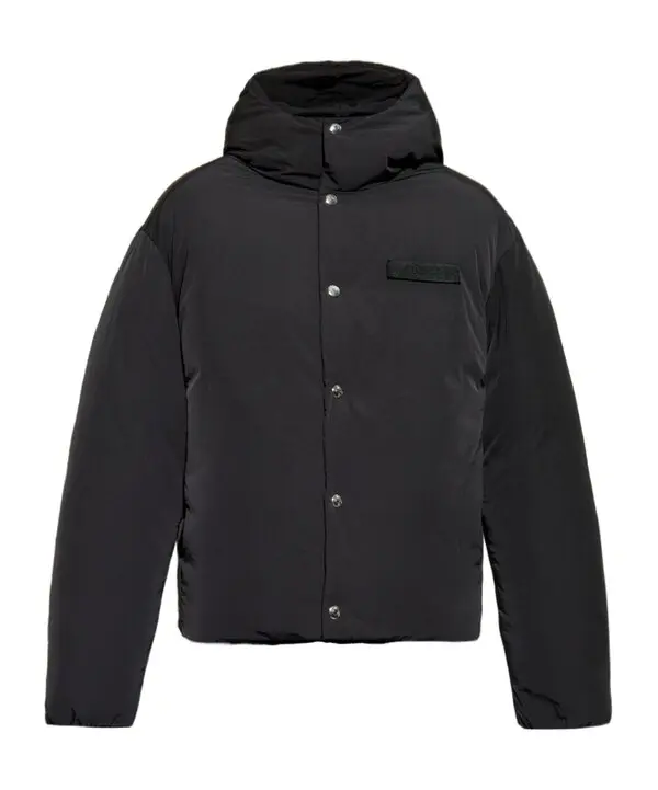 Jacquemus Logo Patch Padded Coat