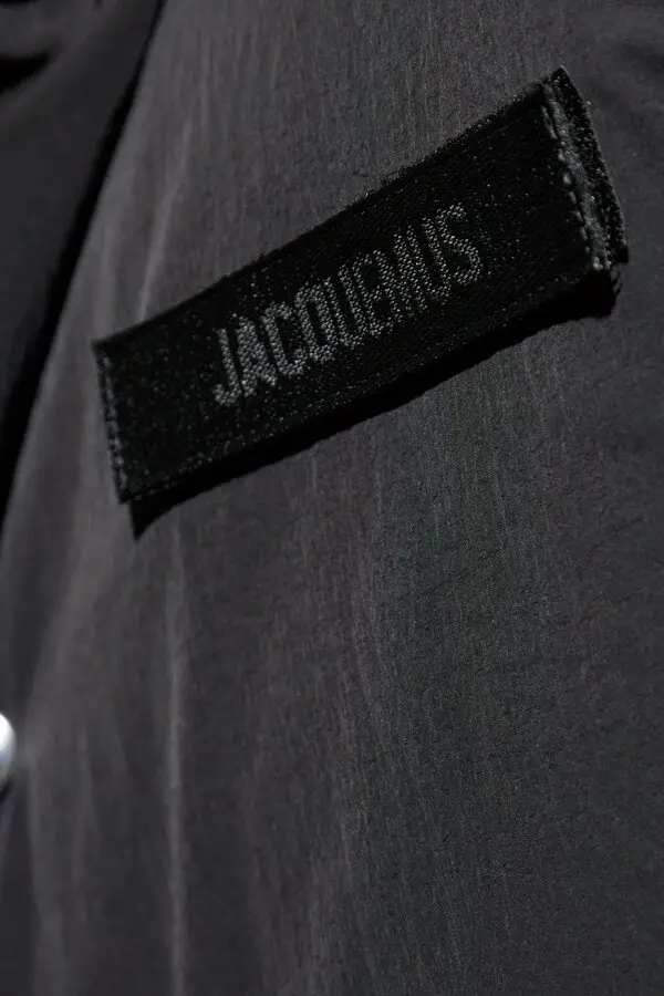 Jacquemus Logo Patch Padded Coat