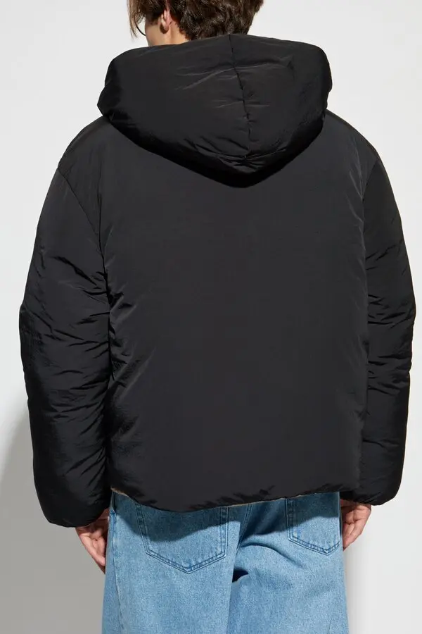 Jacquemus Logo Patch Padded Coat