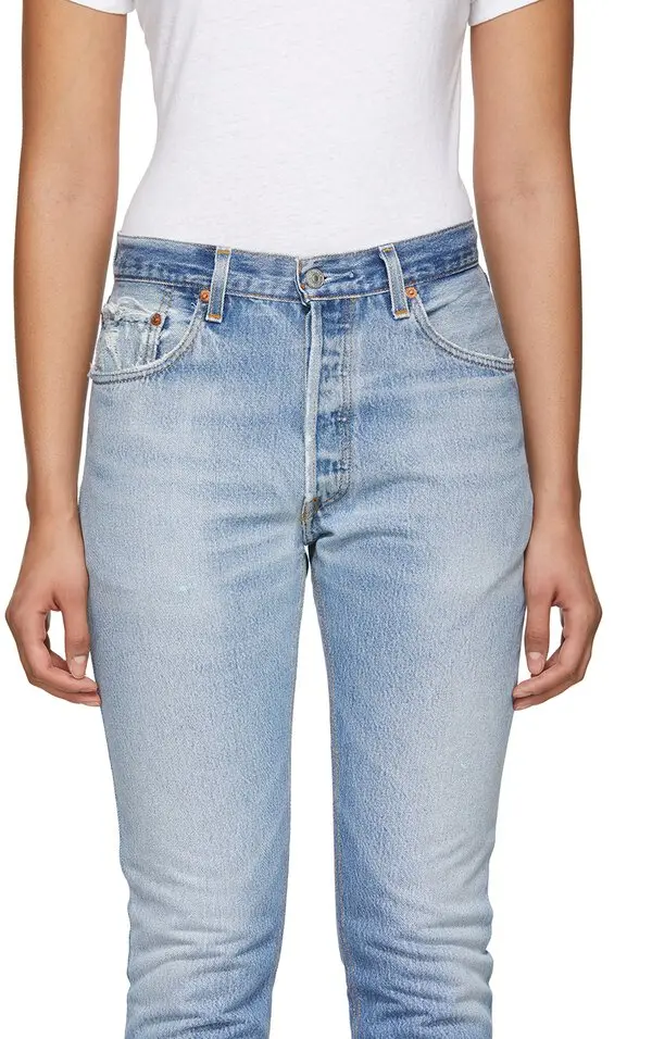 RE/DONE High-rise Cropped Jeans