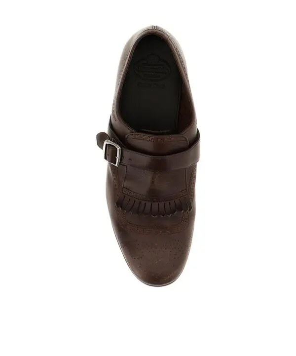 Church's Buckled Loafers With Tassel Embellishments - Chocolate