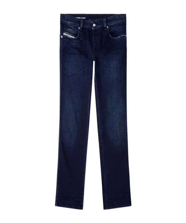 DIESEL® Abrasions Rinse Jeans - Dark Blue