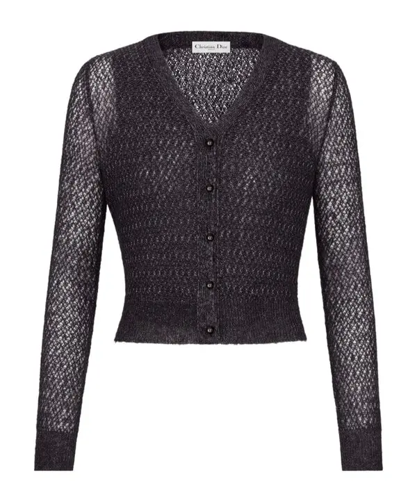 Dior Twinset With Tribales Buttons