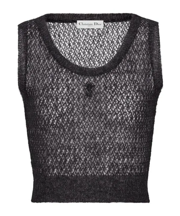 Dior Twinset With Tribales Buttons