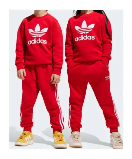 Adidas Trefoil" Sweatshirt And Track Pants Set