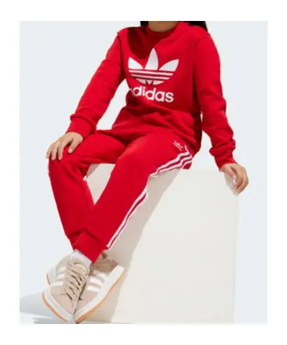 Adidas Trefoil" Sweatshirt And Track Pants Set
