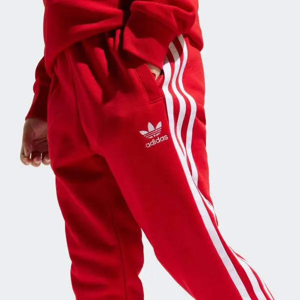 Adidas Trefoil" Sweatshirt And Track Pants Set