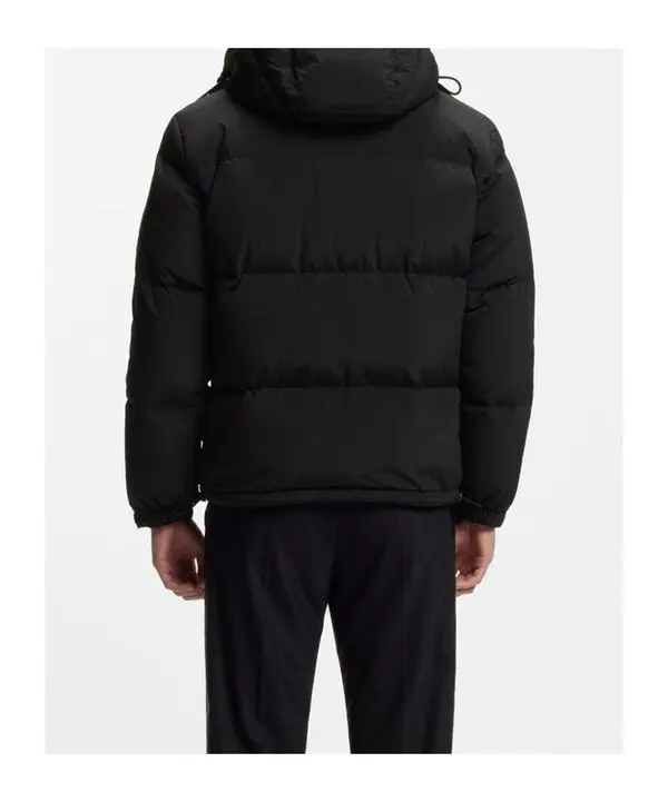 Hugo Boss Birono Hooded Padded Jacket - Black