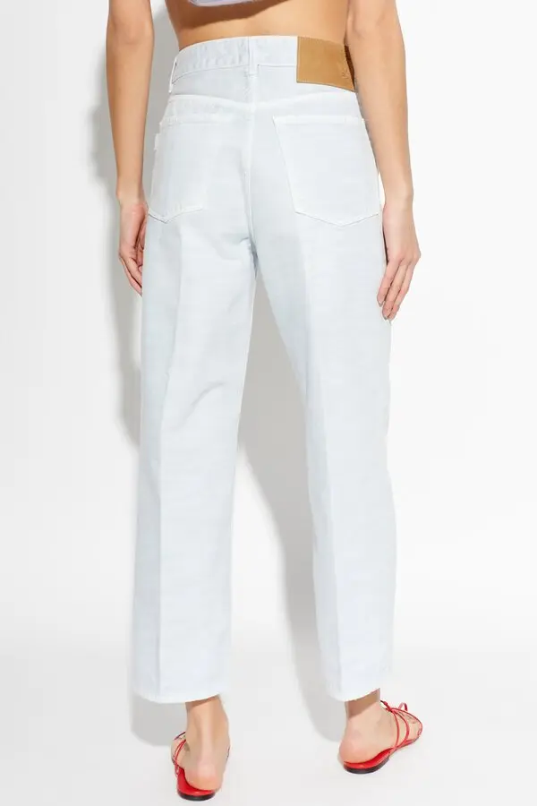 HAIKURE Betty Straight-leg Jeans - White