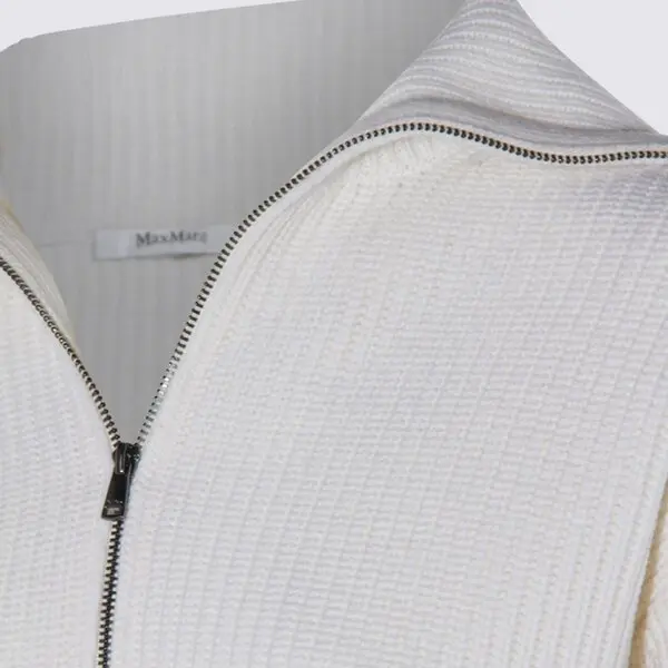 Max Mara Nadar Quarter-zip Knitted Jumper
