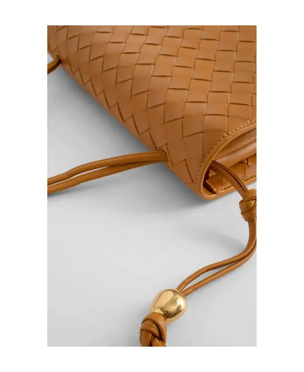 Bottega Veneta Small Woven Leather Shoulder Bag