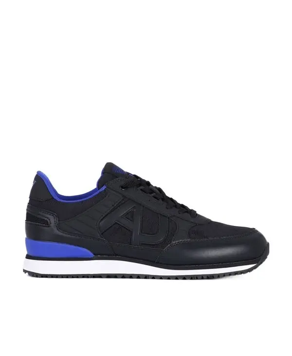 Emporio Armani Lace-up Sneakers - Black