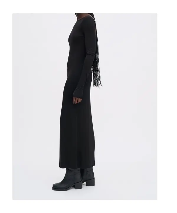 Filippa K Scooped Back Jersey Maxi Dress