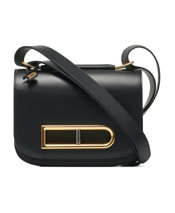 Delvaux Small Lingot Shoulder Bag - Black