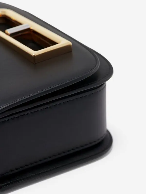 Delvaux Small Lingot Shoulder Bag - Black
