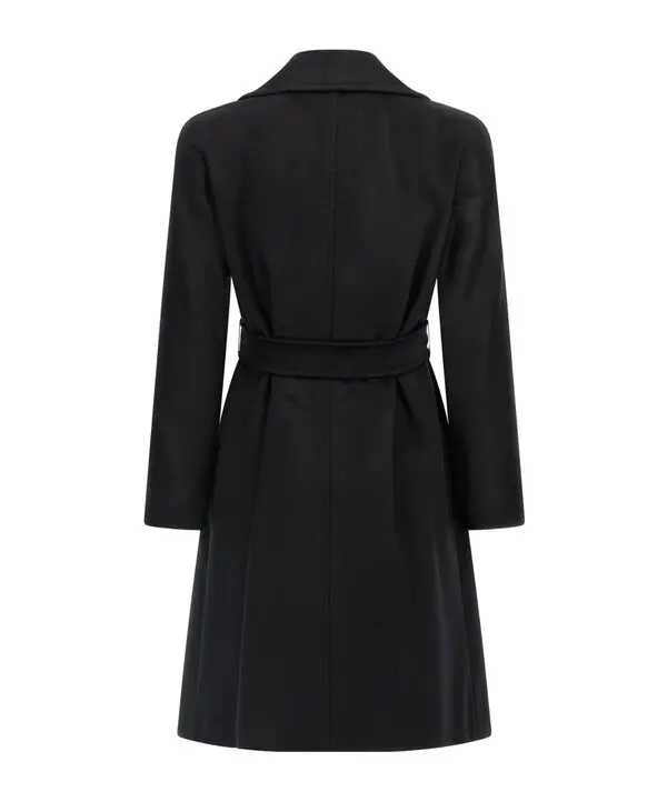 Max Mara Dravenna Belted Coat - Black